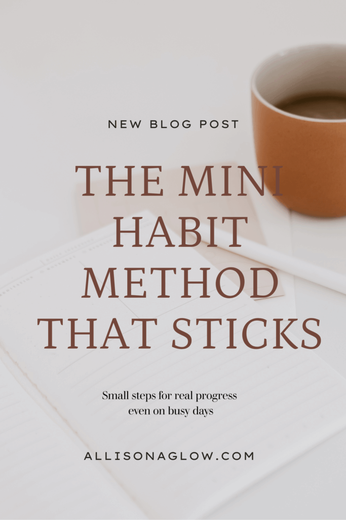 The Mini Habit Method: How to Make Progress That Actually Lasts ...