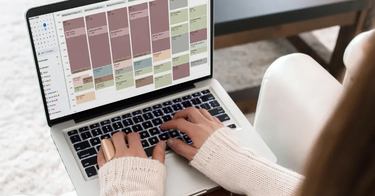 Google Calendar aesthetic colors: Don't make these mistakes! - Allison ...